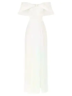 IMROSKA Embroidered Maxi Dress