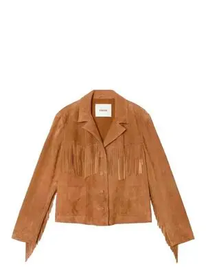 Xirena Fringed Jacket - Neutrals