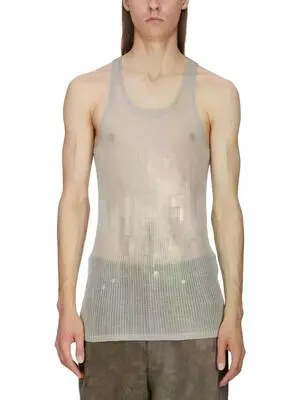 Rick Owens Knitted Tank Top - Neutrals