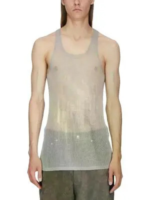 Rick Owens Knitted Tank Top - Neutrals