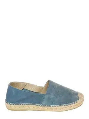 Tagliatore Suede Espadrille - Blue
