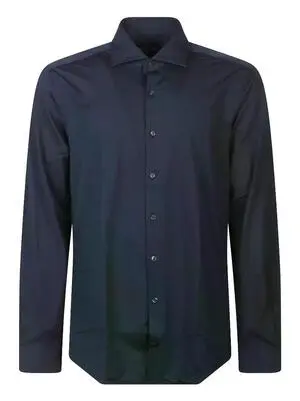 FAY Button-up Shirt - Blue