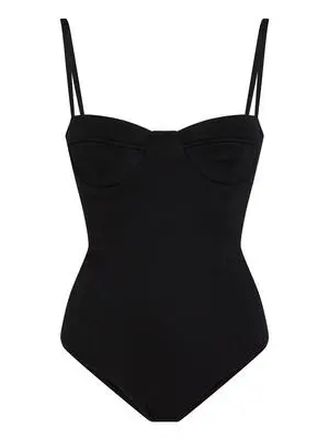 ESSE STUDIOS Jersey Bodysuit - Black