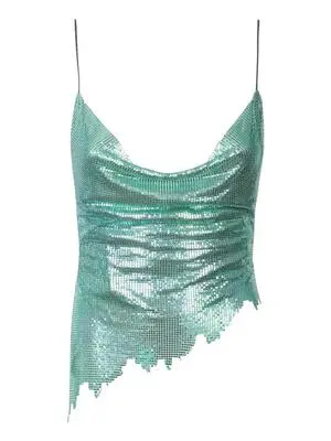 POSTER GIRL Cowl-neck Top - Green