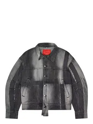 Eckhaus Latta Patchwork Jacket - Grey