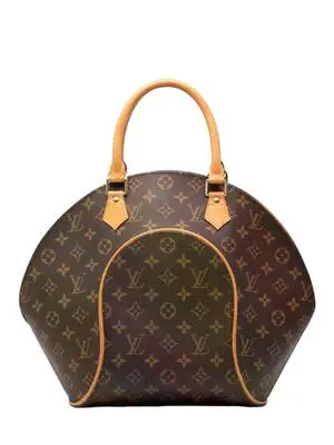 LOUIS VUITTON 1998 Monogram Ellipse Mm Handbag - Brown