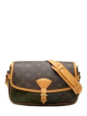 LOUIS VUITTON 2002 Monogram Sologne Crossbody Bag - Brown
