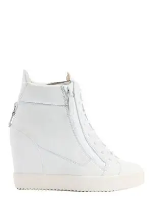 GIUSEPPE ZANOTTI Addy Wedge Sneakers - White