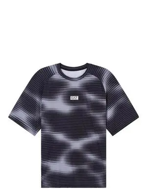 Emporio Armani Dynamic Athlete Printed T-shirt - Black