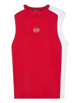 Emporio Armani Ea7 Tennis Pro Ventus7 Tank Top - Red