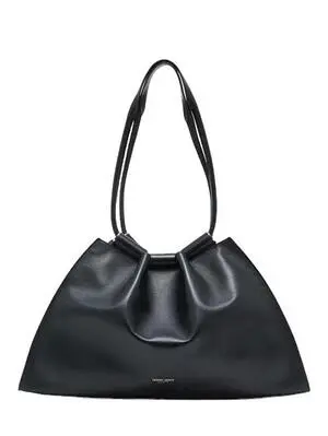 Giorgio Armani Nappa Leather Shopper - Black