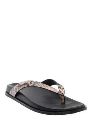 Paige Zadie Flip Flop - Tan Multi