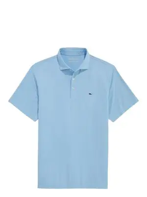 Vineyard Vines Fairwinds Performance Polo Jake Blue