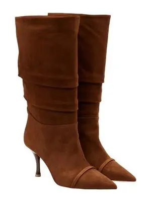 MALONE SOULIERS Isley 70 Suede Ankle Boots