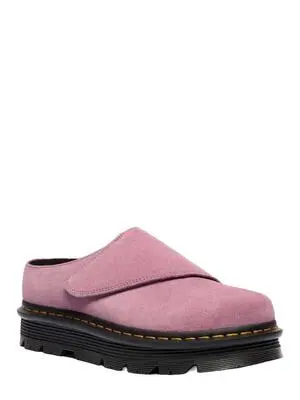 Dr. Martens Zebzag Anywair Suede Platform Mules - Pink