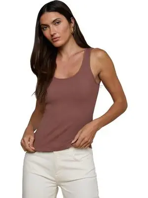 L'Agence Adira Scoopneck Tank Top - Cardamom
