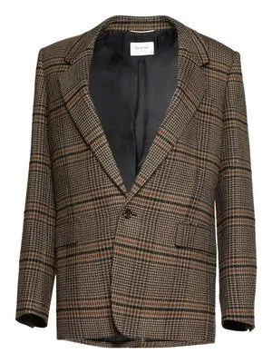 Saint Laurent Single-breasted Blazer - Red