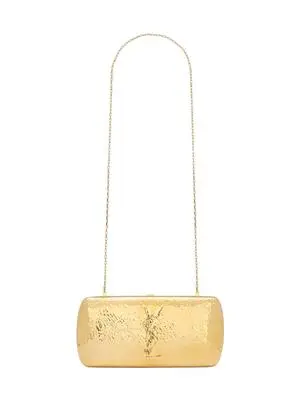 Saint Laurent Metal Evening Clutch - Gold
