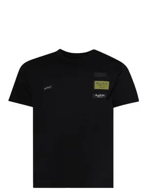 MAISON MARGIELA Label Patch Tee Off - Black