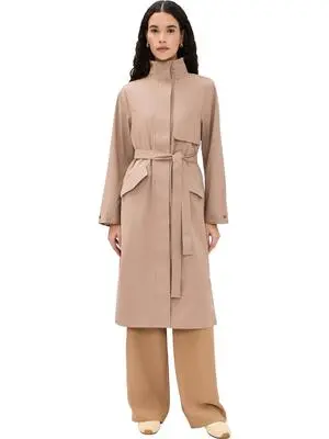 Rains Suva Hardshell Coat - Beige