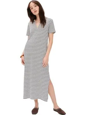 VELVET BY GRAHAM & SPENCER Corin Stripe Jersey Dress