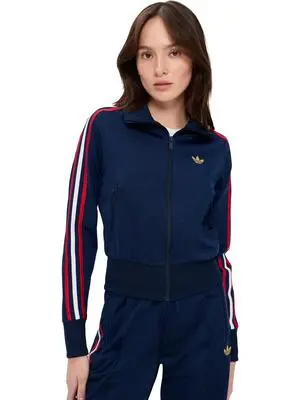 Adidas Firebird Classic Track Top - Night Indigo/better Scarlet
