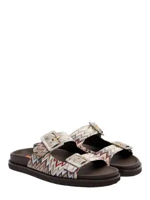 Missoni Clea Zigzag Sandals - Multicoloured