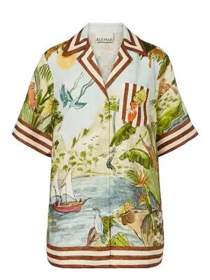 ALEMAIS Alémais Toucan Tango Printed Shirt - Multicoloured