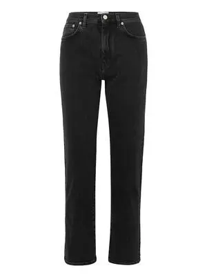 Loulou De Saison Wula High-rise Straight-leg Jeans - Charcoal
