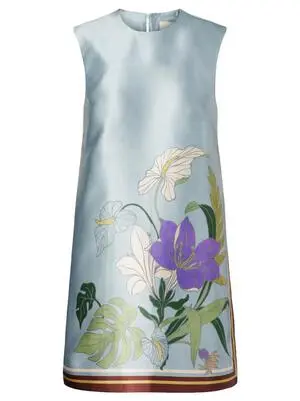 ALEMAIS Alfie Floral Minidress - Blue
