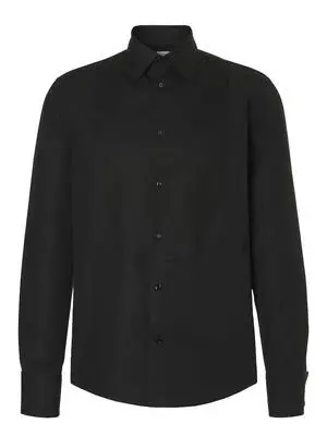 Burberry Cotton Poplin Shirt - Black