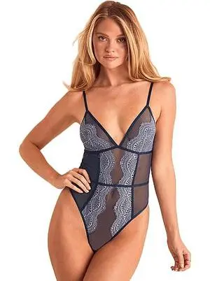 Victoria's Secret Adore Me Phebe Teddy - Blue