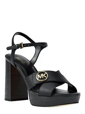 Michael Kors Hannah Platform Sandal - Black
