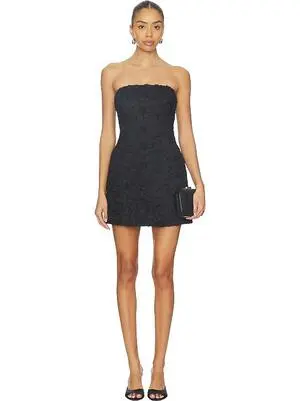 Bardot Karoline Textured Mini Dress - Black