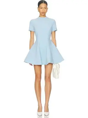 Bardot Zephyra Collar Mini Dress - Soft Blue