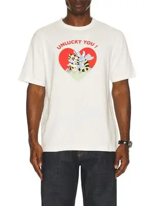Kenzo Gots Cartoon Classic T-shirt In White - Off White