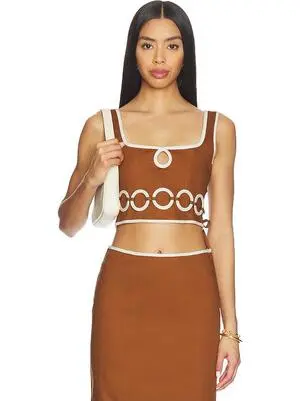 SAUDADE Zuma Top Set - Brown
