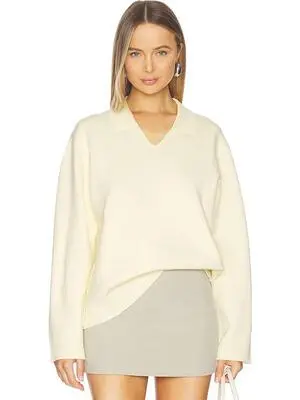 SAMSOE SAMSOE Saanne Polo Sweater - Ethereal Green
