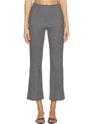 Rails Auray Lightweight Jersey Pants - Black Gingham
