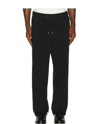 Fred Perry Cross Tape Track Pant - Black