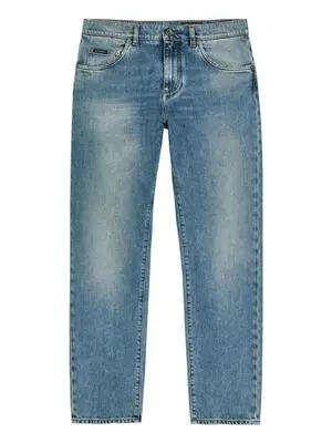 DOLCE & GABBANA Straight-Leg Stretch-Denim Jeans