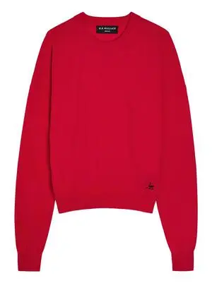 B.B. WALLACE Morris Wool And Cashmere-blend Jumper - Red