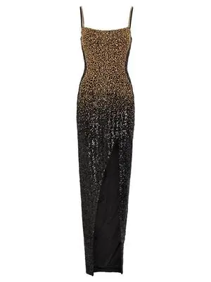 Balmain Embellished Gown - Black