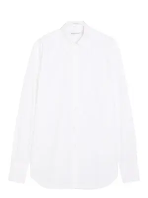 ANOTHER TOMORROW Cotton-Poplin Shirt