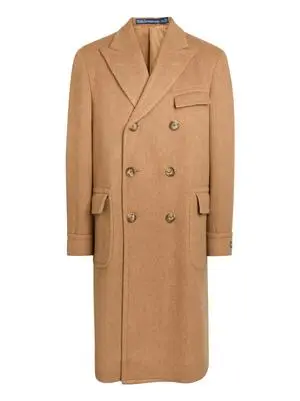 Polo Ralph Lauren Double-breasted Hair Coat - Camel