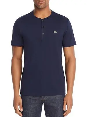LACOSTE Regular-fit Pima Cotton Henley