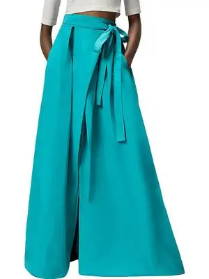 Pinko Raponzolo Taffeta Maxi Skirt - V
