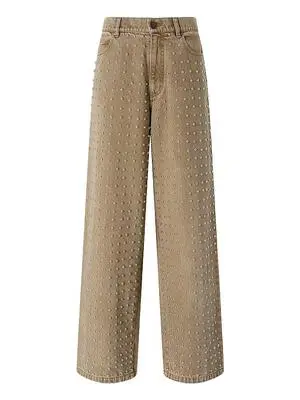 Pinko Lauryn Loose Denim Pants - C