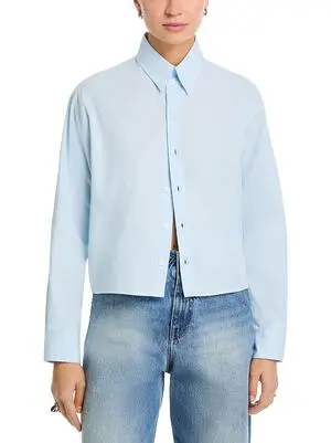 MAISON MARGIELA Long Sleeve Shirt - Light/blue