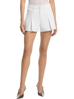 Cinq À Sept Desi High-rise Jean Shorts - White